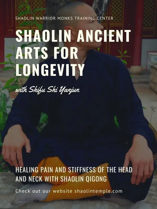 Healing pain and stiffness of the head and neck with Shaolin Qigong ...